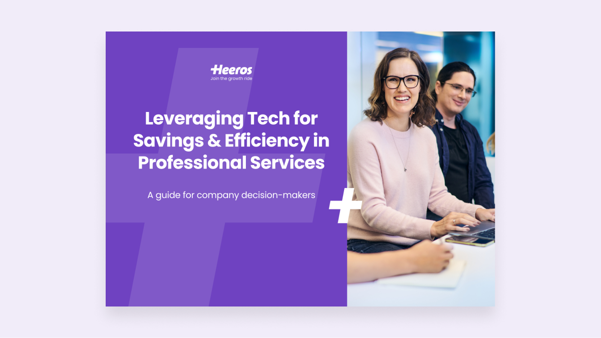 Guide: Leveraging tech for efficiency in Professional Services